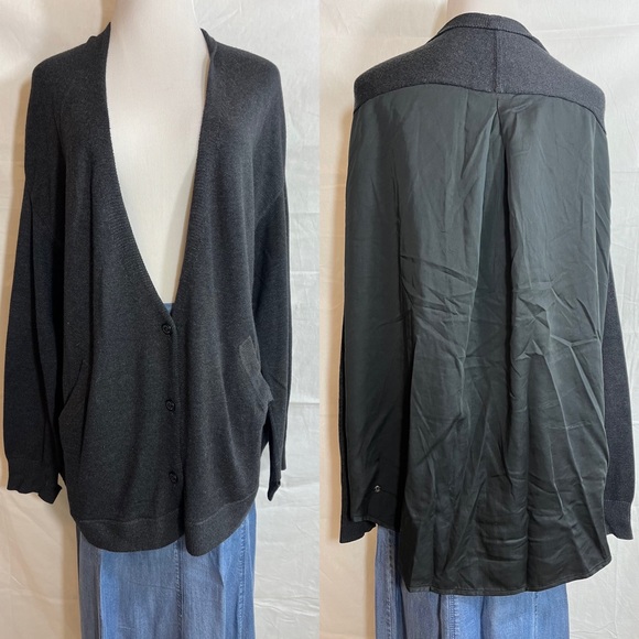 lululemon athletica | Sweaters | Lululemon Cardigan Black Knit With ...